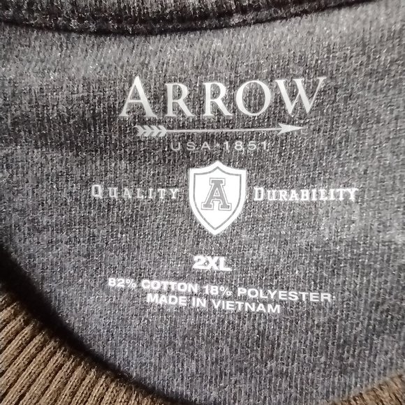 Arrow | Sweaters | Nwt Arrow Sueded Fleece Sweatshirt Size 2xl Deep ...
